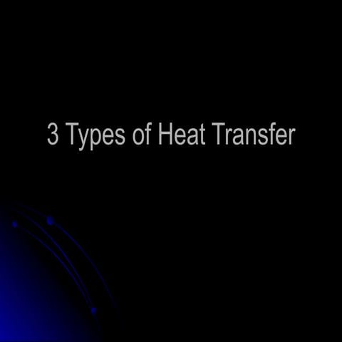 3 types of heat transfer | PPT