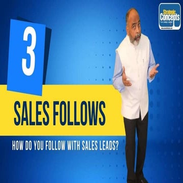 3 Types of Sales Follow Up | PPT