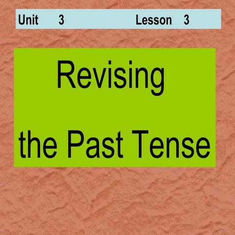 Lesson 3 | PPT