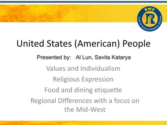 Usa culture presentation | PPTX | North America Travel | Travel Locations