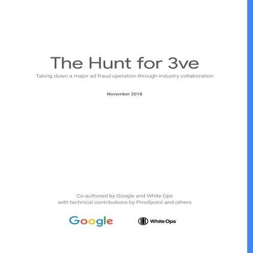 The Hunt for 3ve | PDF