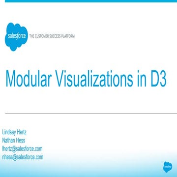 Using the D3 JavaScript Library to Create Modular Visualizations | PDF