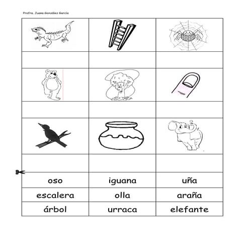 Hojas De Trabajo Del Alfabeto Para Recortar Y Pegar El Abecedario