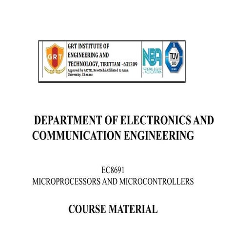 8086 Register organization and Architecture details | PDF