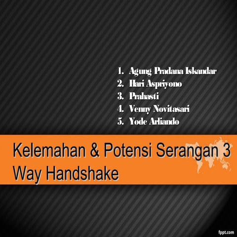 3 way handshake | PPT