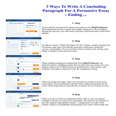 3 Ways To Write A Concluding Paragraph For A Persuasive Essay - Ending ...