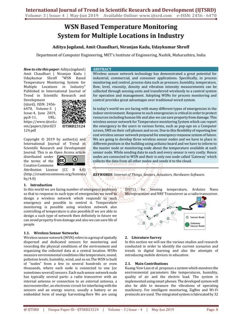 embedded system and iot.pptx | Consumer Electronics | Technology & Computing