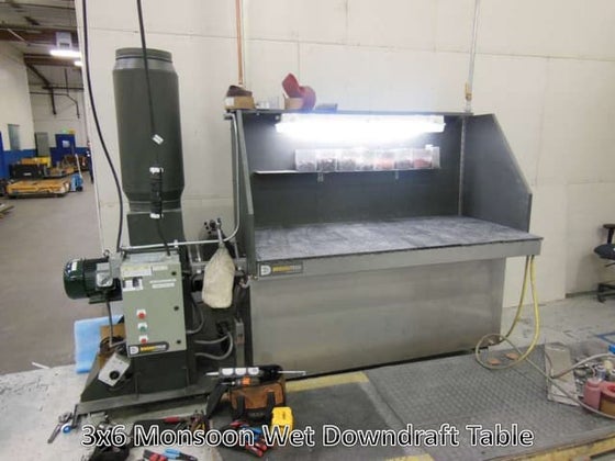 DD 4x6 Downdraft Table | PPT