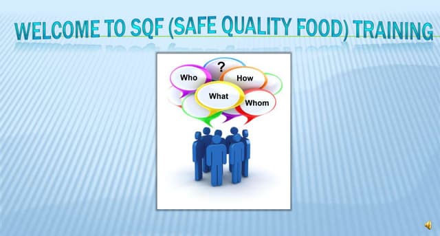 SQFI and the SQF Standard