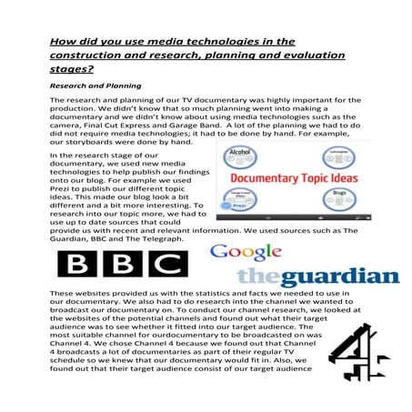 Tv choice | DOCX