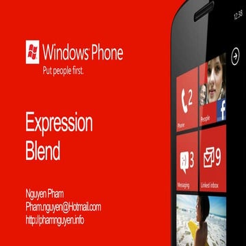 Expression Blend | PPT