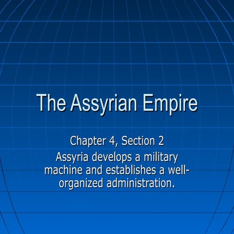 4.2 The Assyrian Empire | PPT | Arms & Ammunition | Sensitive Topics