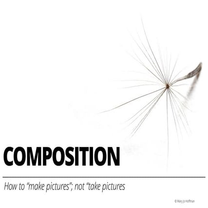 4. DSLR Photography 101 - Composition | PPT