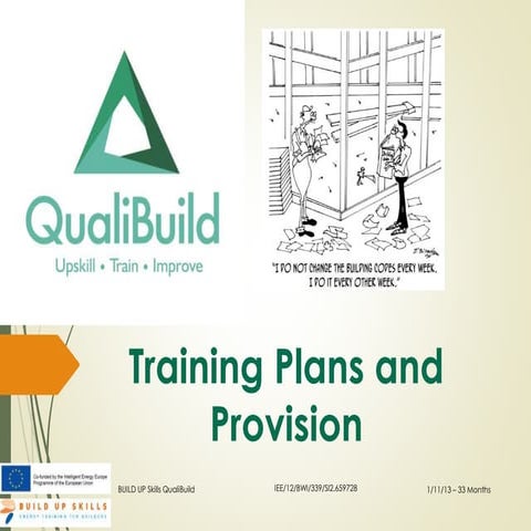 Qualibuild training plans and provision | PPTX | Construction Industry ...