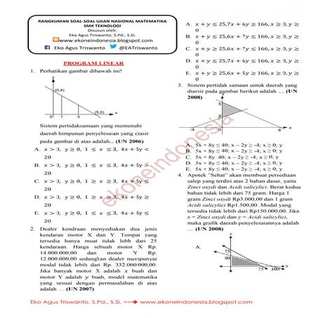 4. program linear | PDF
