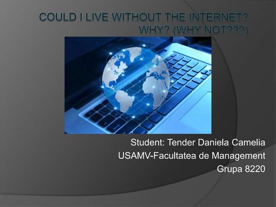 A day without internet | PPTX