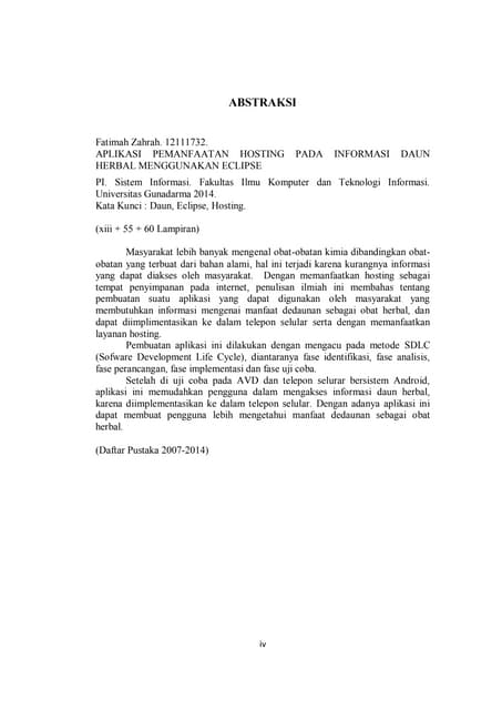CONTOH JURNAL SKRIPSI GUNADARMA | PDF