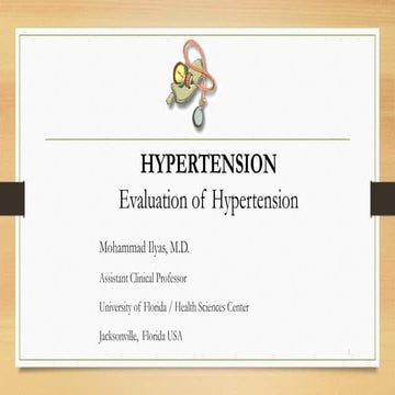 Hypertension evaluation 1 | PDF