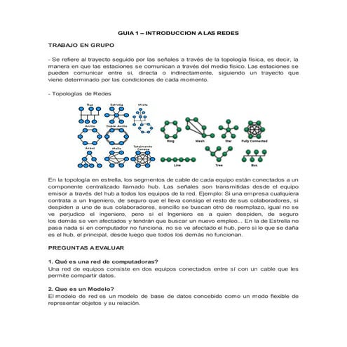 Introducción a Las Redes 4 solucion | DOCX | Computing | Technology & Computing