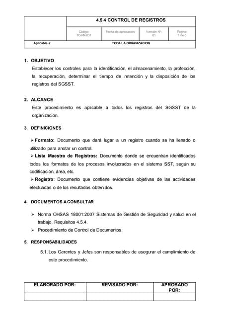 PROCEDIMIENTO PARA MATRIZ DE DOCUMENTOS.docx