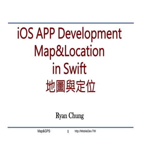 Map&Location-Swift | PDF | Maps & Navigation