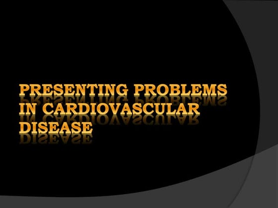 Cardiovascular system.pptx congestive heart failure | PPTX