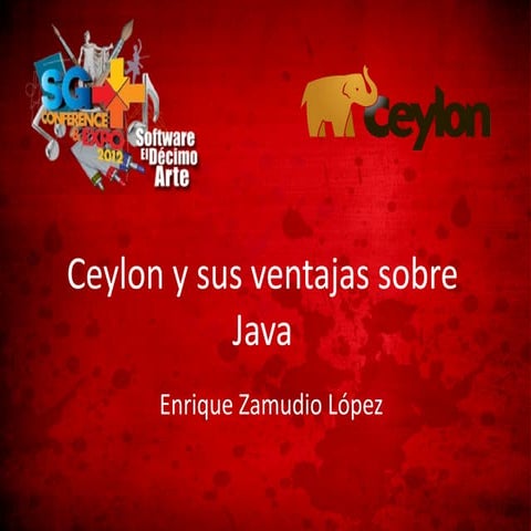 El lenguaje Ceylon y sus ventajas sobre Java | PDF