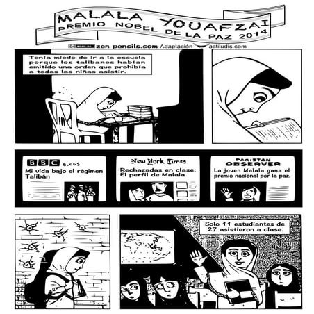 4. comic malala | PDF