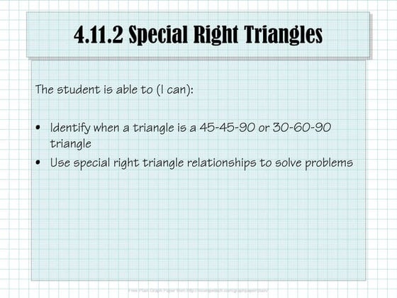45 45-90 triangles | PPTX