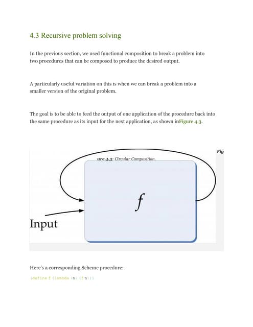 Recursive Problemsolving Ppt Programming Languages Computing