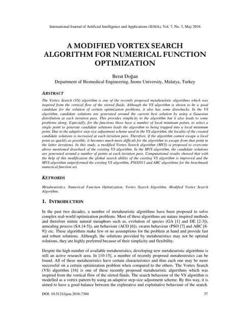 Genetic Algorithm For Function Approximation An Experimental Investigation Pdf 