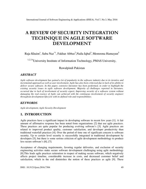 Agile Methodologies Pdf