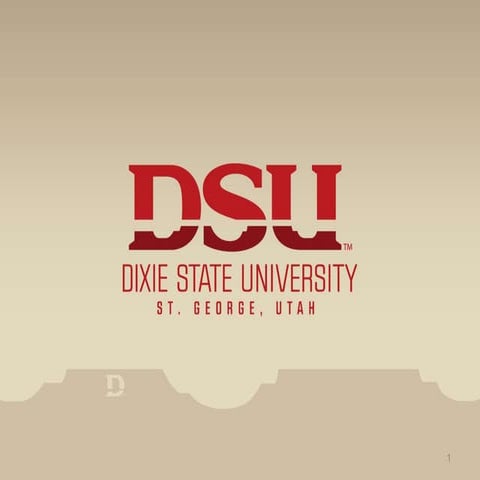 Dixie State University Human Performance Center | PPT