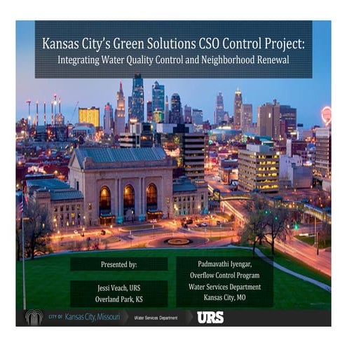 Kansas CIty's Green Solutions Pilot Project - Technical Approaches ...