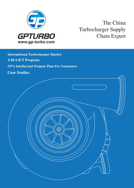 GP Turbo - The China Turbocharger Supply Chain Expert | PDF GP Turbo - The China Turbocharger Supply Chain Expert | PDF
