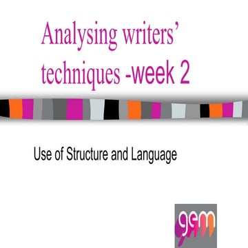 4. analysing steinbeck's techniques | PPT