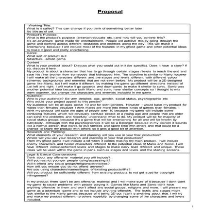 Interactive - Proposal | PDF