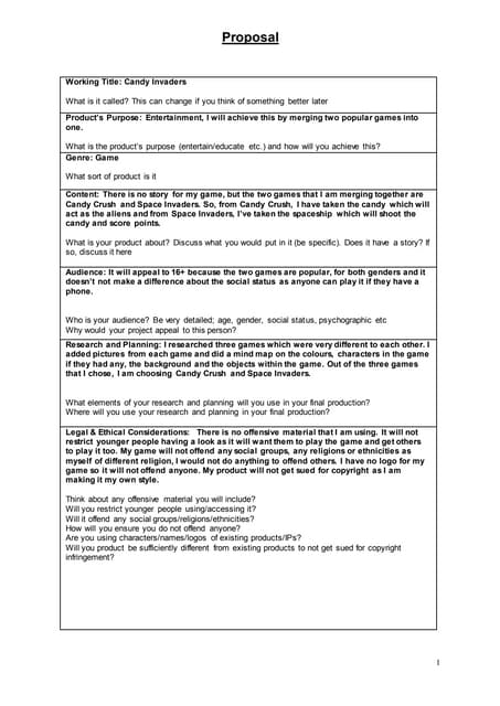 Proposal (interactive) | PDF