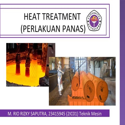 HEAT TREATMENT MATERIALS | PPT