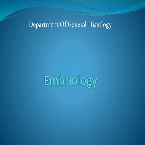 Embryology | PPT