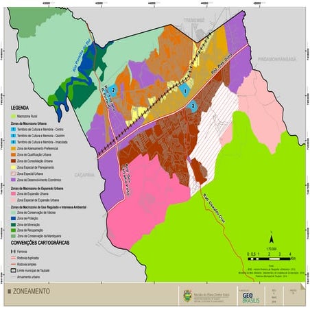 4. anexo iv mapa de zoneamento em escala 170000 2 | PDF