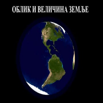 Postanak i unutrasnja gradja zemlje | PPT