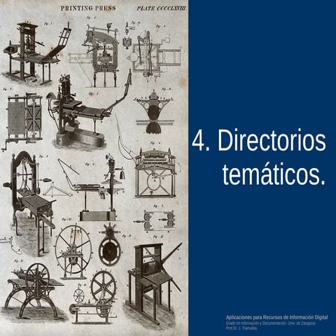 4. Directorios tematicos / Subject Gateways | ODP