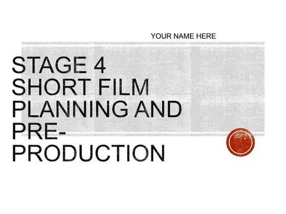 Screenplay | PPTX | Screenwriting | Content Production