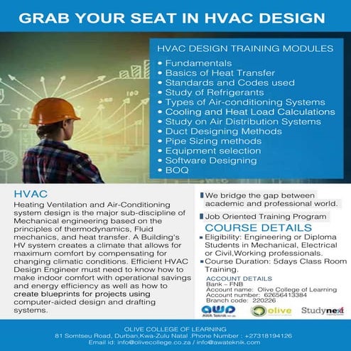 HVAC Design Training - AWA Teknik Pvt Ltd | PDF