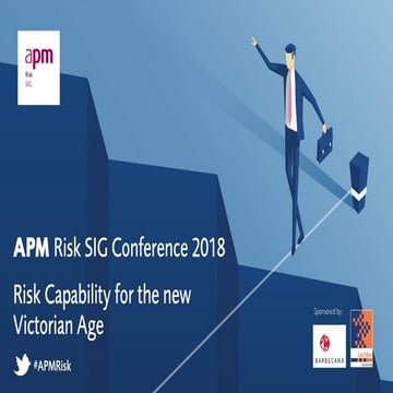 Dave Hammal APM RISK MANAGEMENT SIG CONFERENCE | PPT