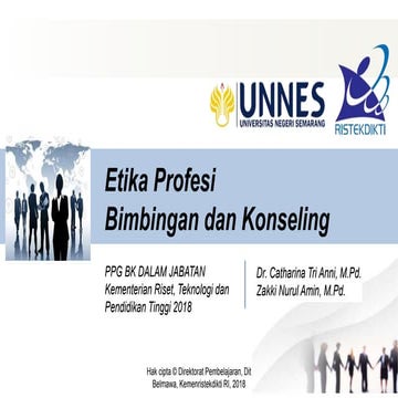 Materi 4 Etika profesi bk | PPTX