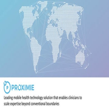 Presenter Slides - Matthew Ginn, Proximie | PDF