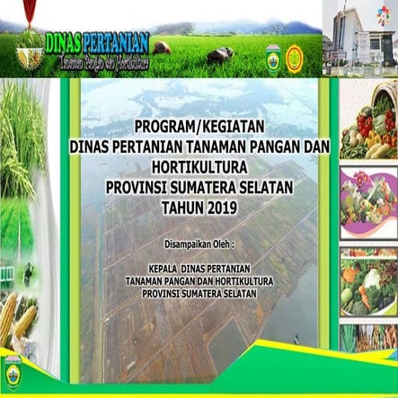 4. bahan dinas pertanian (peragi unsri) new | PPTX