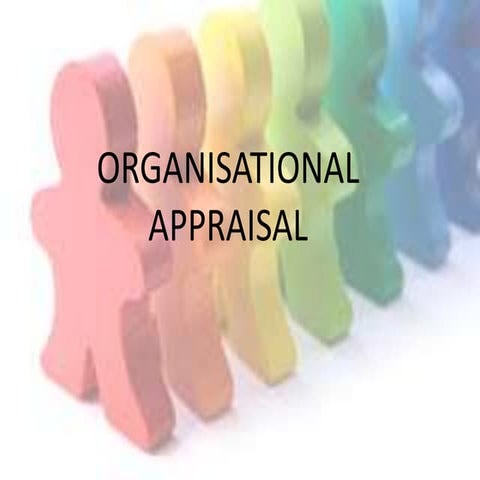 Organizational appraisal | PPTX